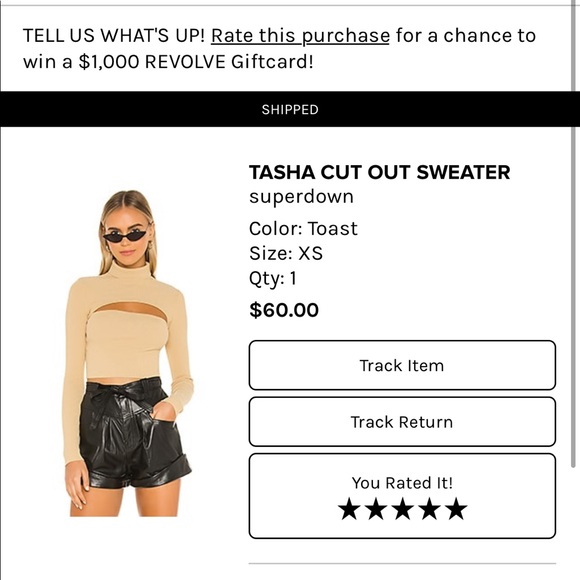 superdown | Tops | Revolve Superdown Cropped Sweater | Poshmark